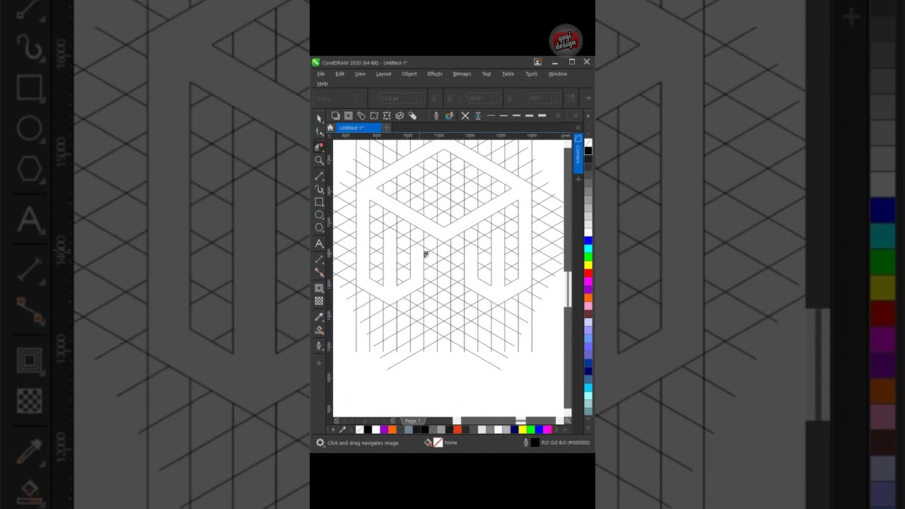 3D Isometric Logo Design in Just 30 Seconds