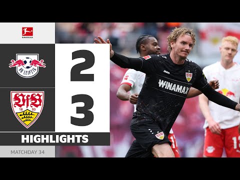 PURE DRAMA! | RB LEIPZIG - VFB STUTTGART | Highlights | Matchday 34 – Bundesliga 2024/25