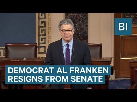 Watch Sen. Al Franken Resign Amid Multiple Allegations Of Sexual Harassment