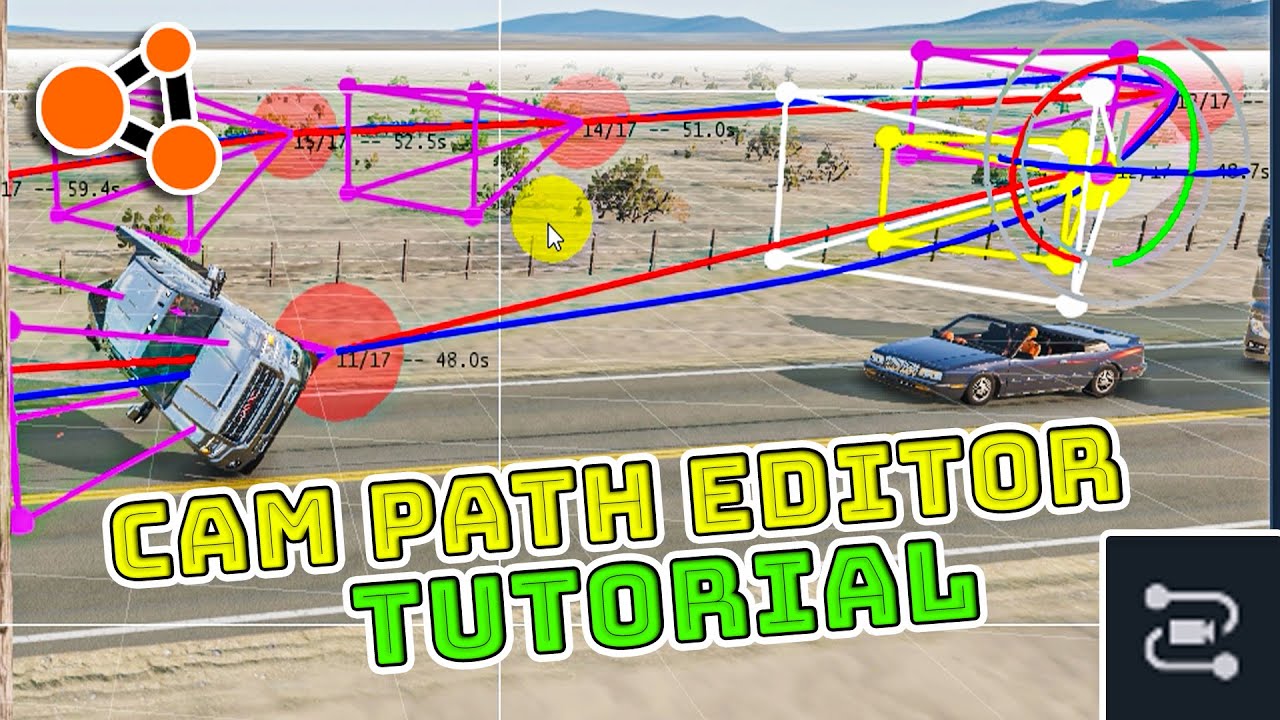 Camera Path Editor Tutorial 2025 | Beamng.Drive