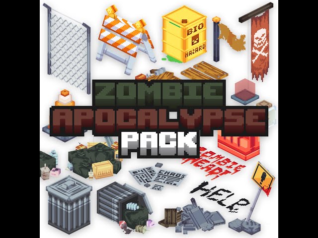 Zombie Apocalypse Decoration Volume 1 Minecraft Texture Pack