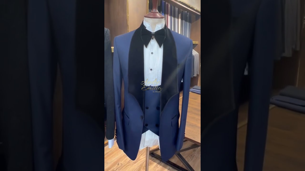 Blue vs. Black Tuxedo Suits Showcase | Andre Emilio #fashion