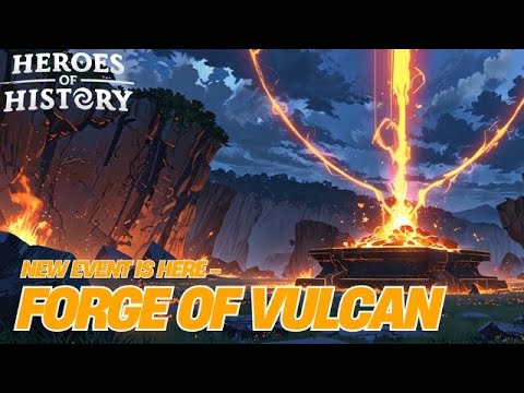 HoH - Heroes of History - Forge of Vulcan Event Is Here! Pulling 40k+ Triskele Tokens
