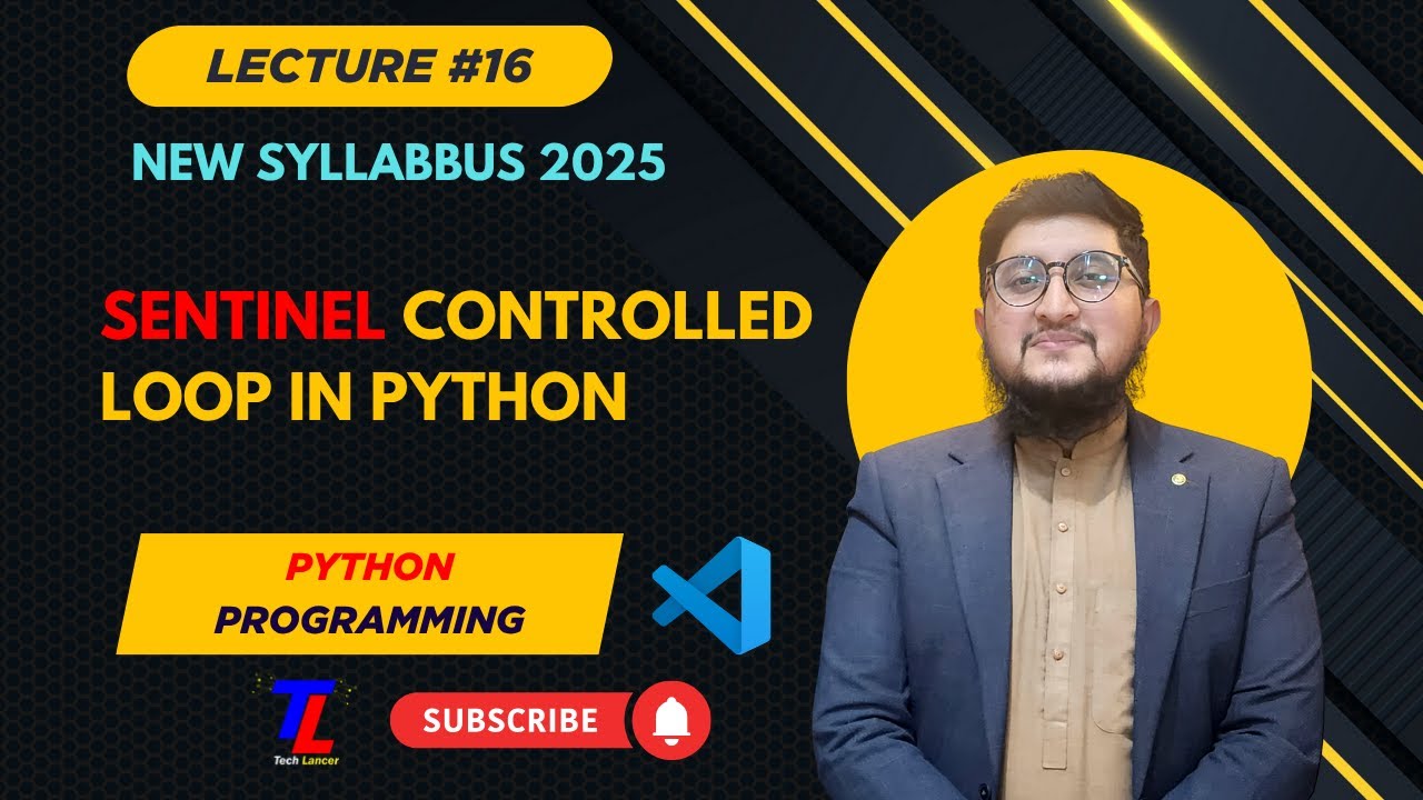 sentinel controlled loop in python | Programming using python | CS306