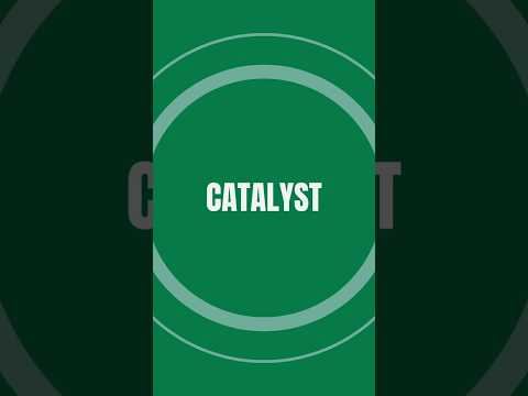 What is Catalyst? #youtube #learnchemistry #chemistry