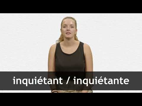 English Translation of “INQUIÉTANT” | Collins French-English Dictionary