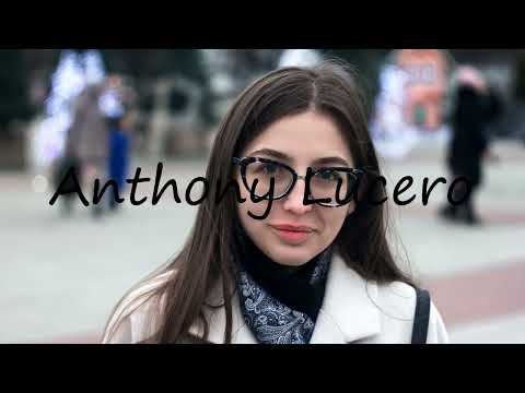 How to pronounce Anthony Lucero in English?