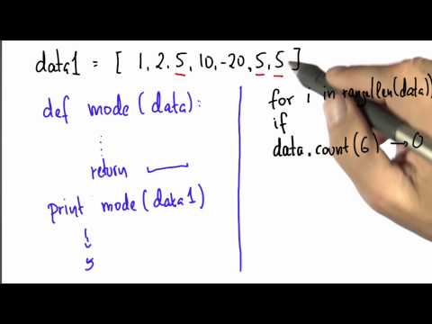 Mode - Intro to Statistics