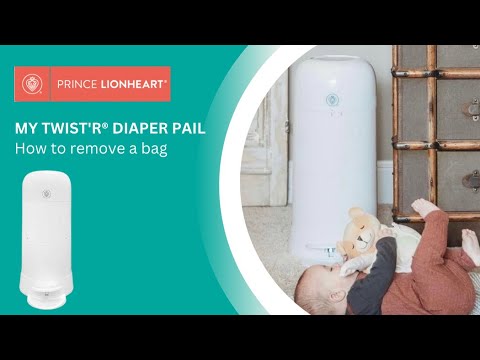 MY TWIST'R® DIAPER PAIL - How to remove a bag
