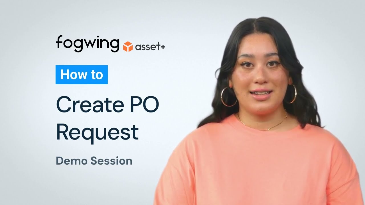 How to create purchase order request : Fogwing CMMS Demo