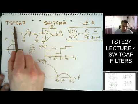 TSTE27 : Lecture 4 : SC filters (first Swedish - then English)