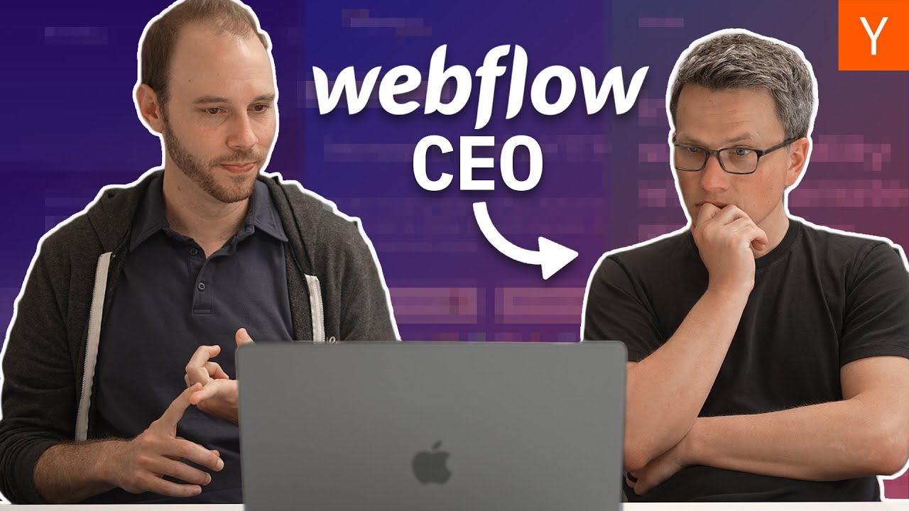 Critiquing Startup Websites With Webflow CEO