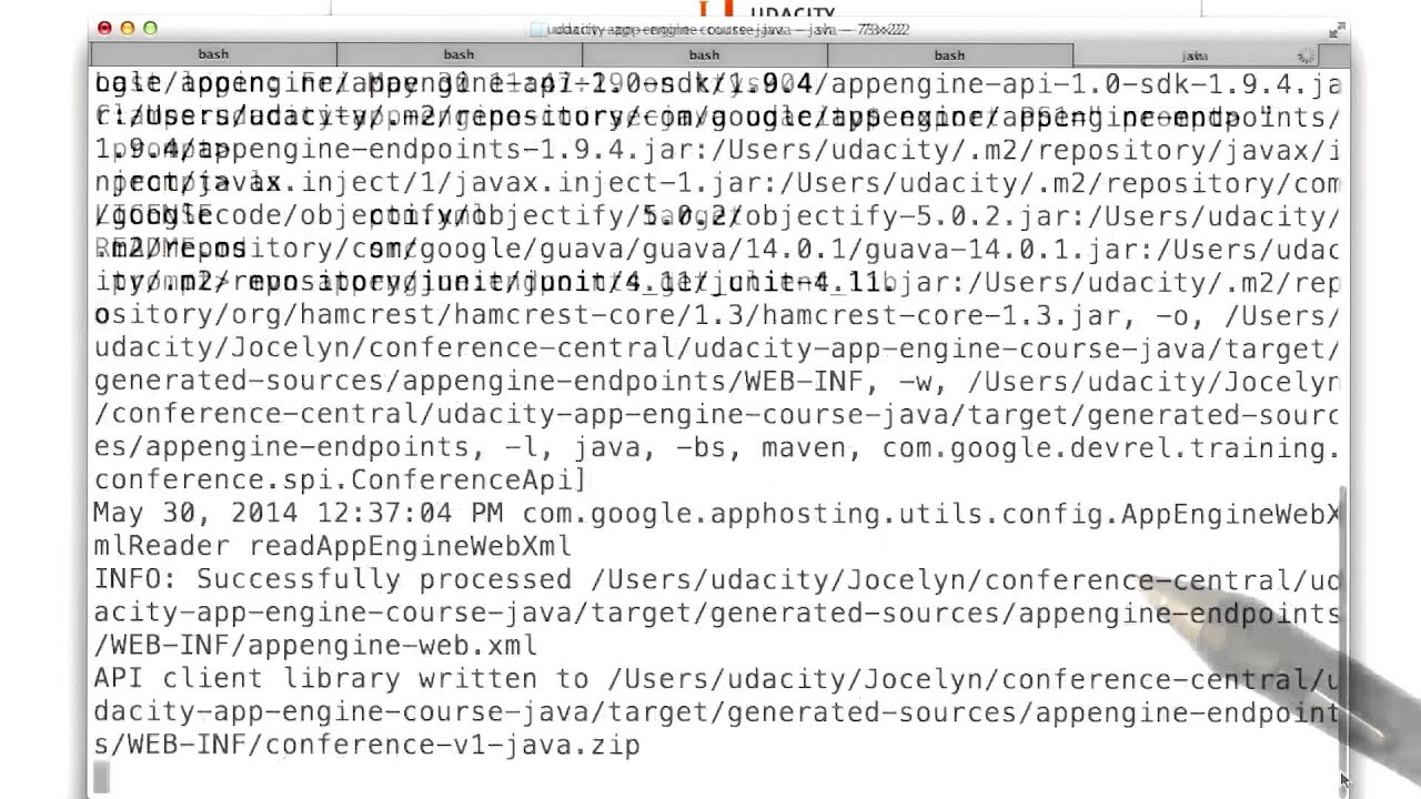 Generating The Client Libraries - Developing Scalable Apps with Java