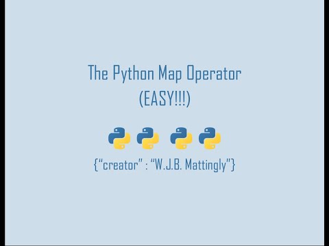 What is the Map Operator in Python