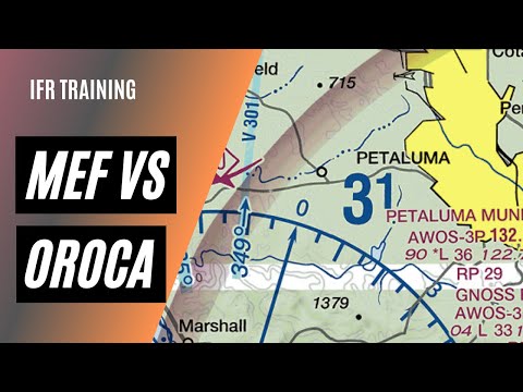 MEF vs OROCA | How Minimum Altitudes are Determined