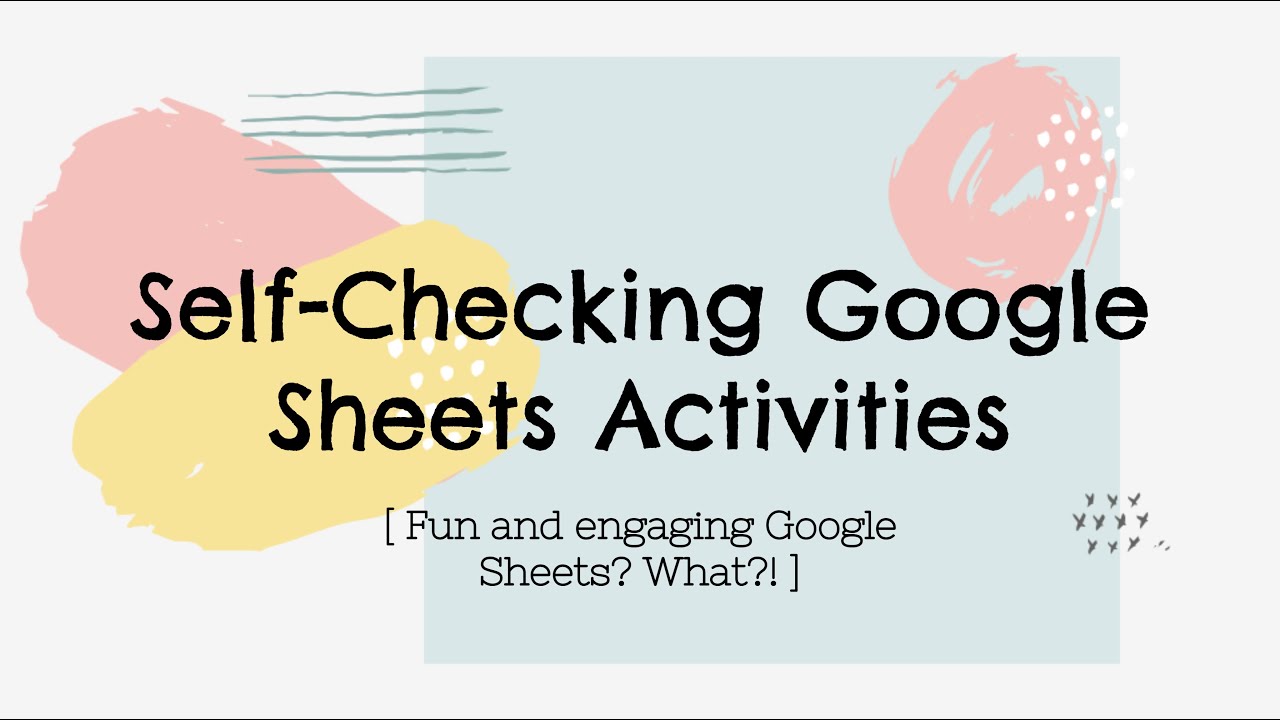 60-Second PD: Self-Checking Sheet