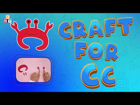Letter 'c' craft | Alphabet craft | Phonics | simple craft | crab craft