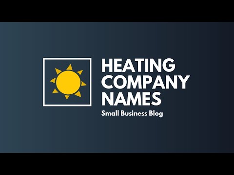 Best Heating Company Names