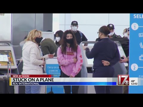 Some flying into RDU forced to wait for more than an hour to get off plane