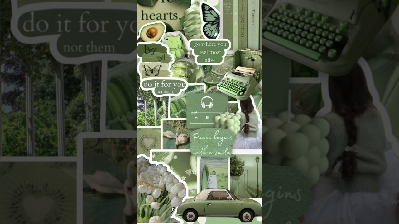 pastel green wallpaper ideas!🍀🌿#green #pastel #pastelgreen #wallpaper #cute #aesthetic #beautiful