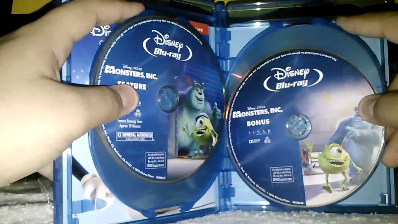 Monsters, Inc. - Five Disc Collector's Edition 3D - Blu-ray Unboxing