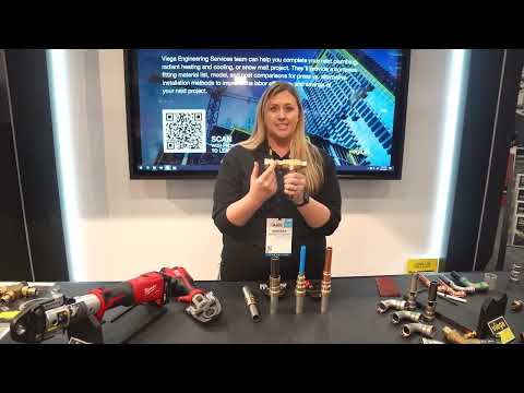 AHR Expo 2025 - Viega - NEW MegaPress Transition Couplings