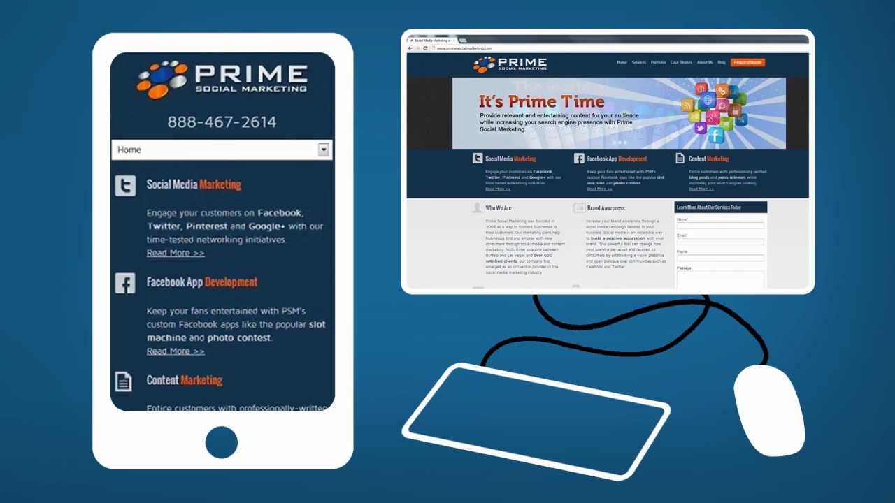Responsive Web Design Services from Mainstreethost