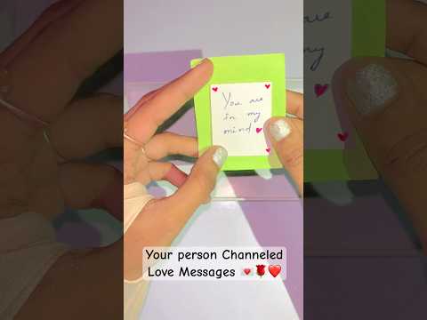 Your Person Channeled Love Messages 💌❤️❤️🌹|| Tamil Tarot Reading 😍 #lovereading #channelmessage