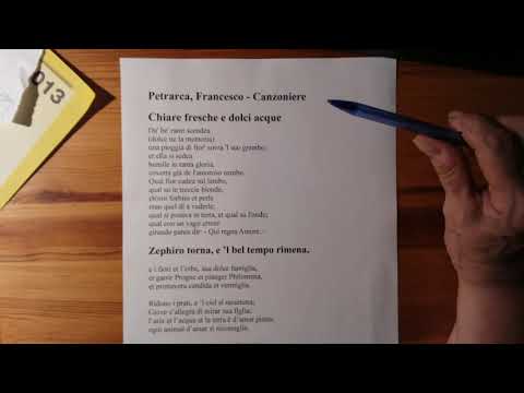 Petrarca Canzoniere parte1