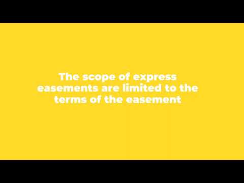Different Types of Easements in California