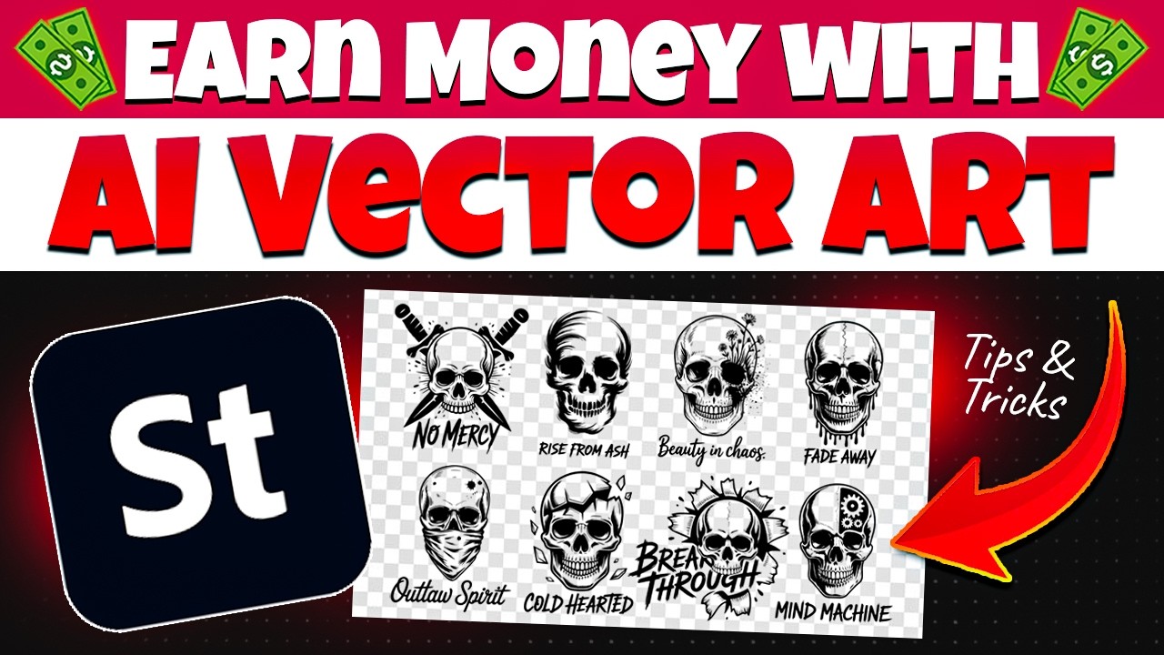 Earn Money with AI Vector Art on Adobe Stock (Step-by-Step 2026 Guide) | ChatGPT + Leonardo AI