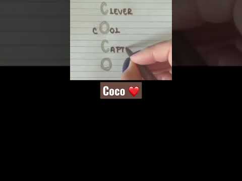 Meaning of the name COCO #meaning #name #coco