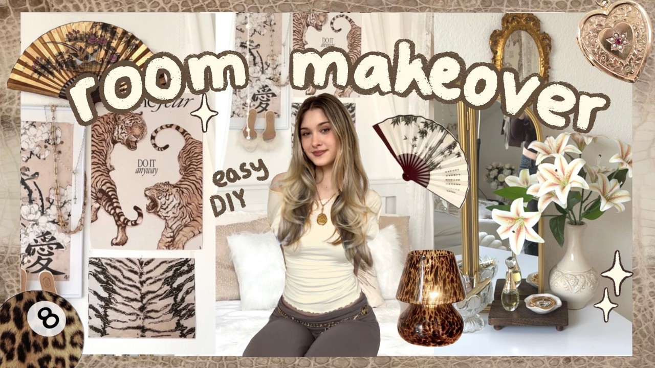 aesthetic ROOM MAKEOVER ☆˚.⋆ easy DIYs, Pinterest inspired