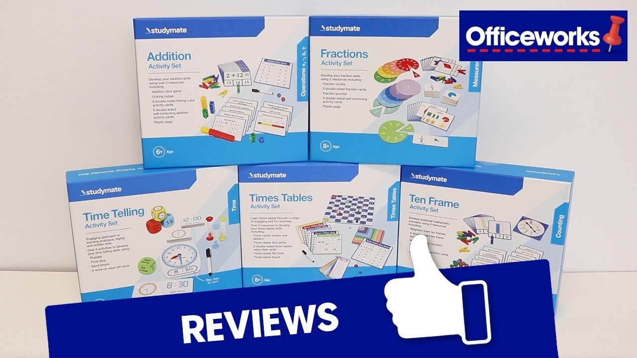 Studymate Times Tables Set | Officeworks