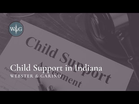 Child Support in Indiana | Webster & Garino LLC
