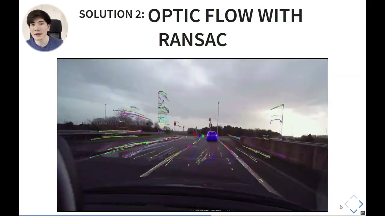 Road Bend Classification - Using Optical Flow and Deep Neural Networks