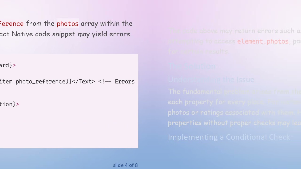 How to Access Nested Array Data in React Native Effectively