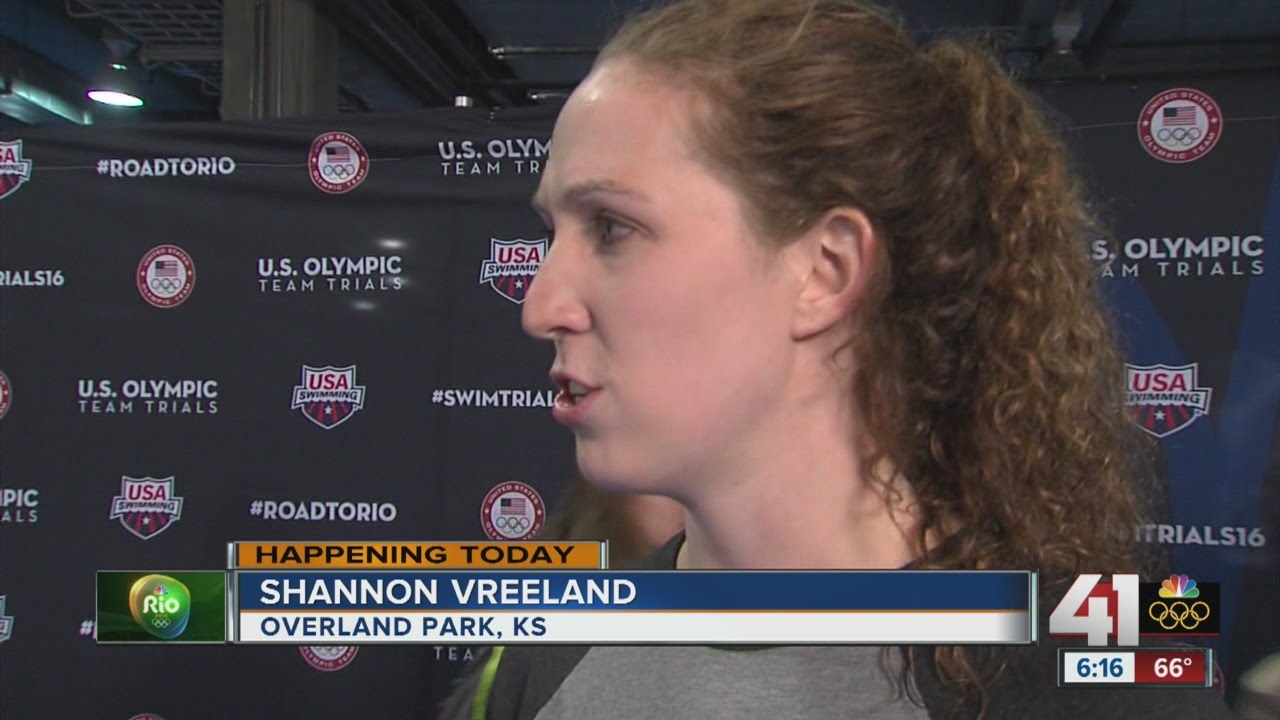 Locals compete in Olympic swimming trials