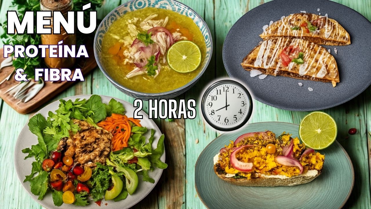 Just 2 hours for breakfast, lunch, and dinner. Eat healthy all week long. Batch cooking, low carb...