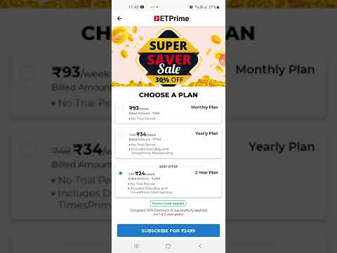 Economic Times subscription buy
