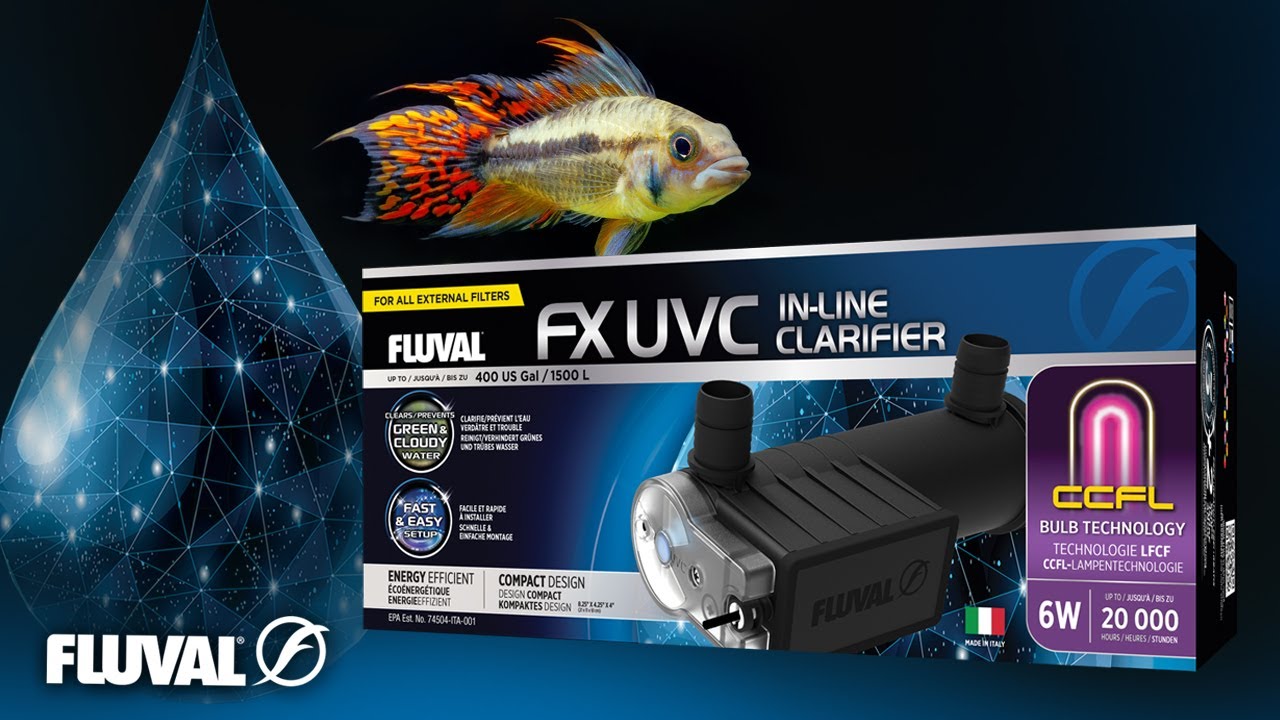 Fx Uvc In Line Clarifier Fluval Usa