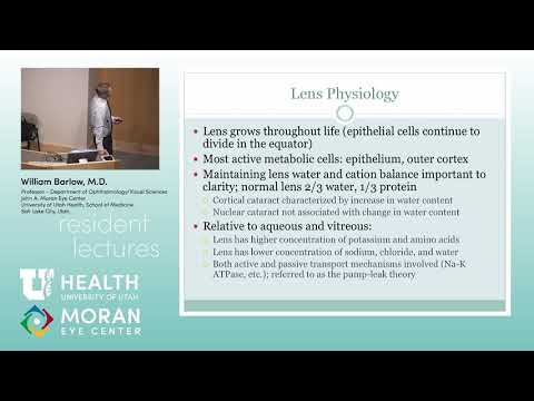 Cataract and Lens Pathophysiology