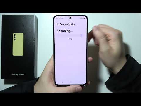 Samsung S24 FE: How to do Virus Scan