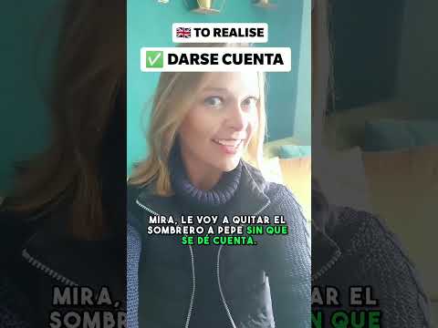 Don’t say “realizar” in Spanish