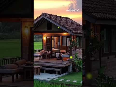 Inspirasi rumah panggung kayu minimalis modern #rumah #inspirahome #interiordesign #homeminimalis