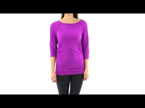 MPG Women's Damsel 3/4 Sleeve Top | SwimOutlet.com