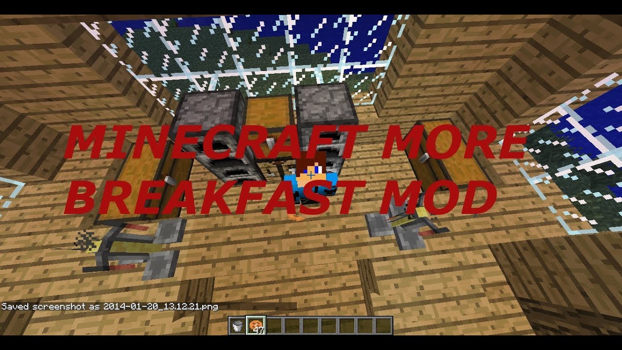 Minecraft mod showchase: more breakfast mod