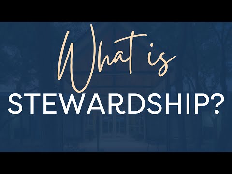 What is Stewardship