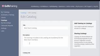 GoToTraining Help Videos - GoToTraining Support