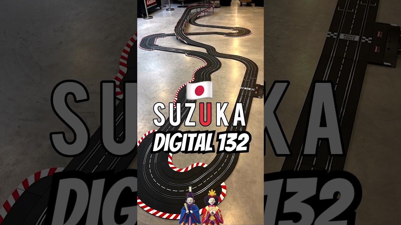 It is the most FUN circuit to build and race! Suzuka Circuit Carrera Track🇯🇵 #formula1 #suzuka #gp